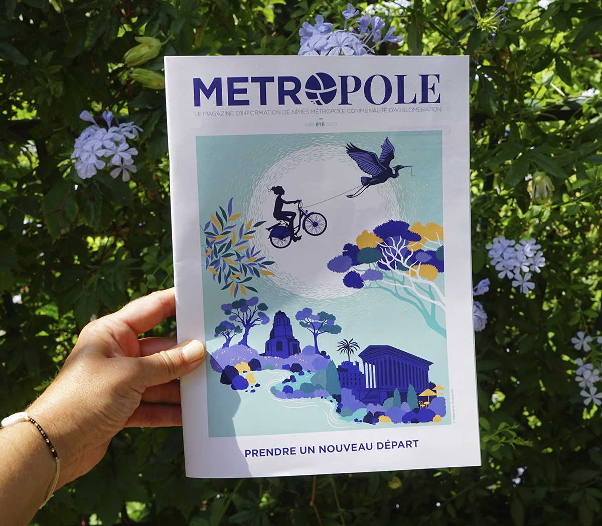 Magazine Métropole – Stéphanie Desbenoit