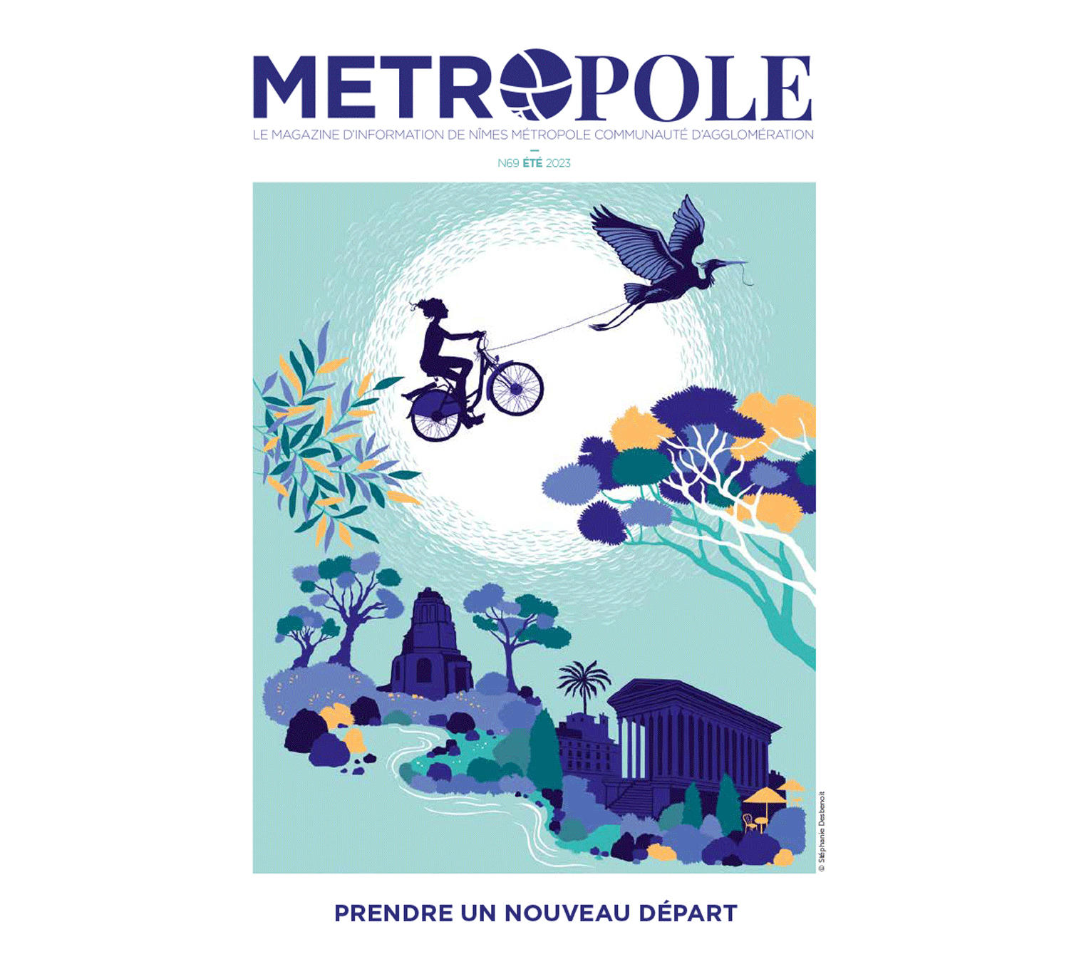 Magazine Métropole – Stéphanie Desbenoit